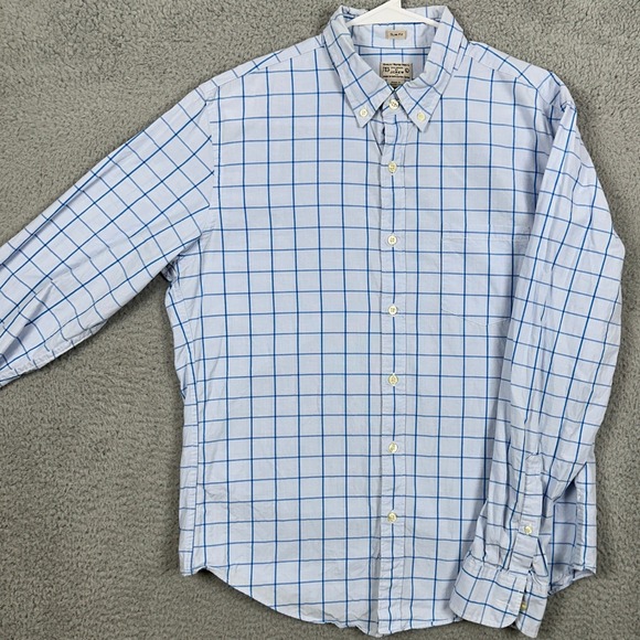 J. Crew | Shirts | J Crew Quality Woven Men Large Shirt Button Down ...